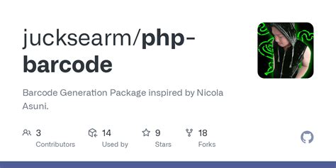 Github Jucksearm Php Barcode Barcode Generation Package Inspired By Nicola Asuni