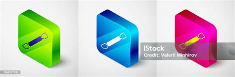 회색 배경에 격리 된 등색 큐티클 푸셔 아이콘 매니큐어 도구 정사각형 버튼입니다 벡터 3차원 형태에 대한 스톡 벡터 아트 및 기타 이미지 3차원 형태 개인 장식품