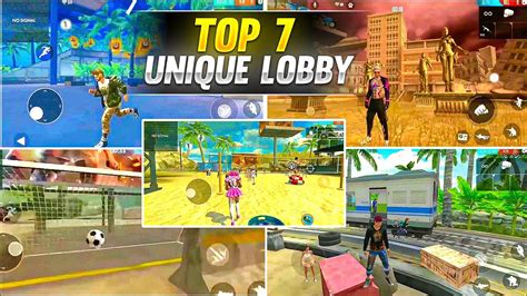 Top 07 Most Unique Lobby Of Ff ⚡⚡ Para Samsung A3 A5 A6 A7 J2 J5 J7 S5