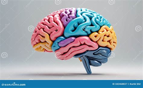Intricate 3d Render Of The Human Brain A Stunning Visualization Of