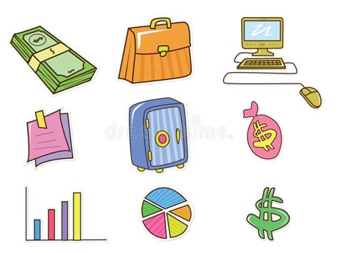 Illustration Collection Of Set Vector Object Stock Illustration