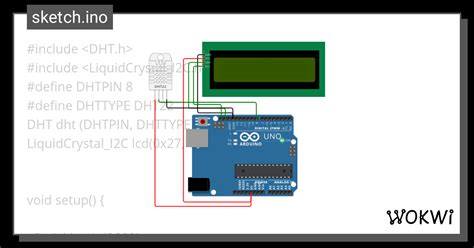 Dht Wokwi ESP32 STM32 Arduino Simulator