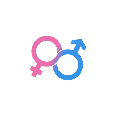 Gender Sex Clipart Transparent Background Male And Female Gender Sex Relationship Pink Art