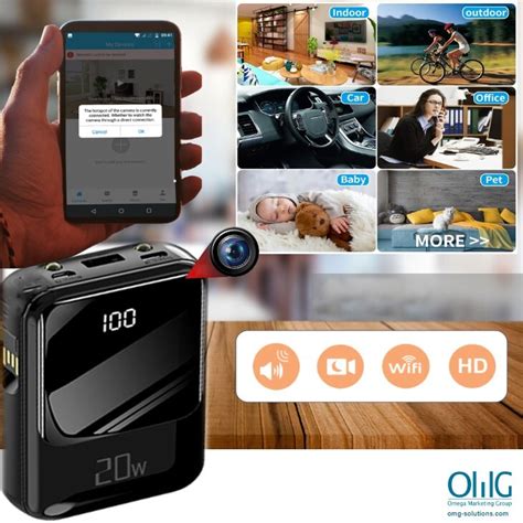Spy Omg Hidden Spy Wifi Power Bank Camera Omg Solutions