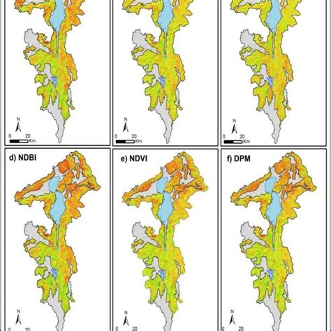 The Results Of Methods Used To Assess Krd A Karst Bare Rock Index
