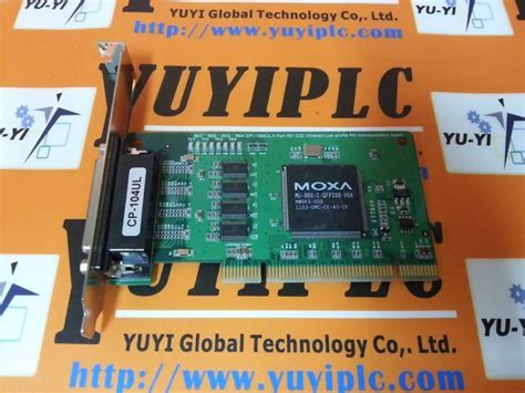 MOXA CP 104UL 4 PORT RS 232 PCI COMMUNICATION BOARD