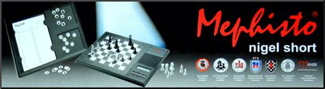 Mephisto Nigel Short 1993 Electronic Chess Computer