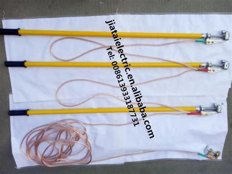 High Voltage Earthing Rod Set Reliable Grounding Systems For Circuit