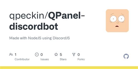 Github Qpeckinqpanel Discordbot Made With Nodejs Using Discordjs