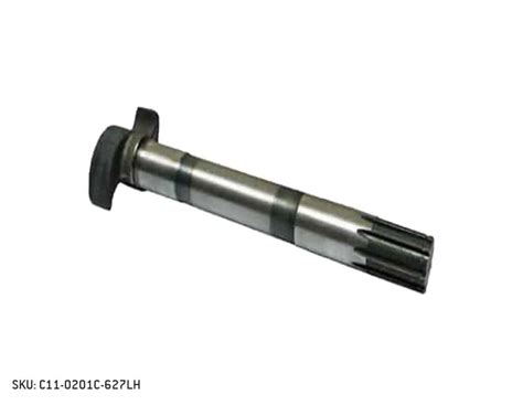 Camshaft Lh 627mm 10 Spline 1850 Track Trailer Parts Online Krueger Spare Parts Shop