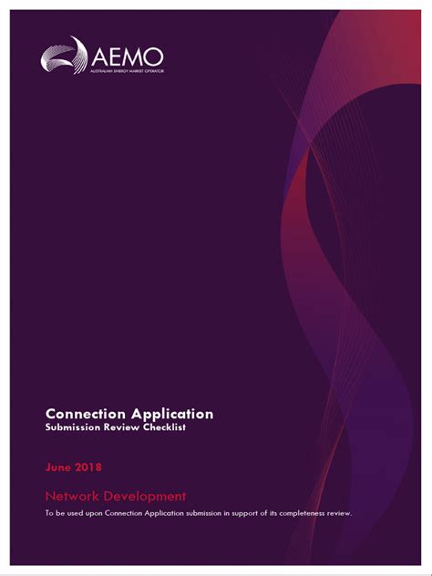 Aemo Connection Application Checklist Pdf Electrical Engineering Electricity Aemo Connection Application Checklist Pdf Electrical Engineering Electricity