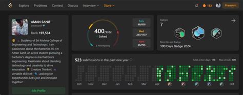 Leetcode Coding Problemsolving Algorithms Datastructures