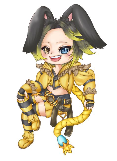 Made A Chibi For A Ffxiv Chatacter Rffxiv