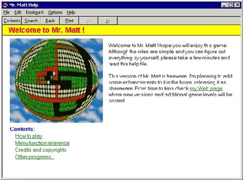 Mr Matt 1996 Mobygames