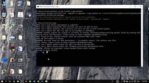 Craft A Packet Using Scapy Youtube