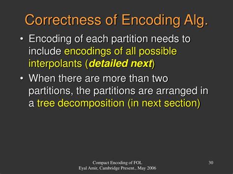 Ppt Compact Propositional Encoding Of First Order Theories Powerpoint Presentation Id3210560