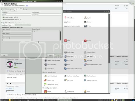 How To Change Dns In Suse Linux 11 3 Network Internet OpenSUSE Forums