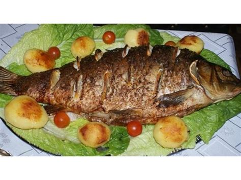 Пълнен шаран за Никулден Кулинария Български Фермер