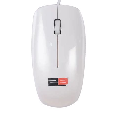 2b Mo17w Wired Usb Mouse Clean White Design King Tech