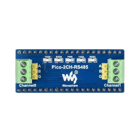 Module Rs485 De Waveshare 2 Canaux Pour Raspberry Pi Pico Sp3485 émetteur Récepteur Uart à Rs485