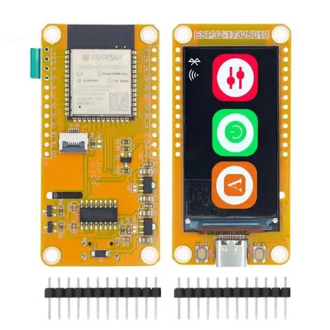 esp32 s3 hmi 8m psram 16m闪存lvgl wifi and 1 9 170 320智能显示屏1 9英寸ips液晶薄膜晶体管