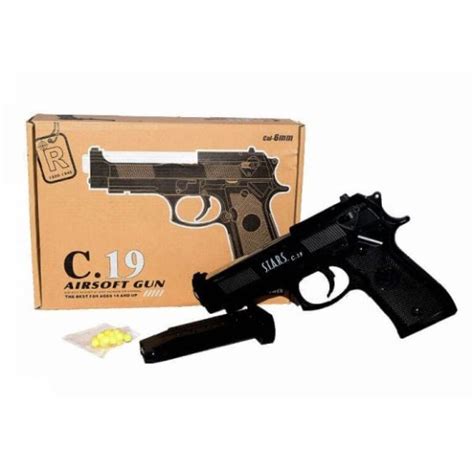 خرید اینترنتی کلت اسباب بازی فلزی ساچمه ای ایرسافت گان مدل C19