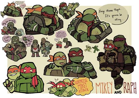 Tmnt Mikey And Raph