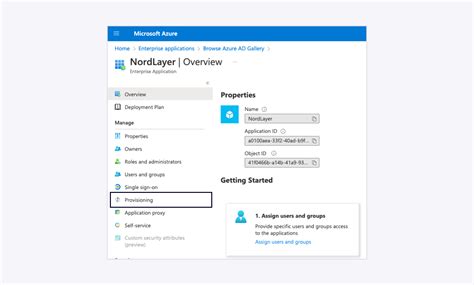 user provisioning setup with microsoft azure ad