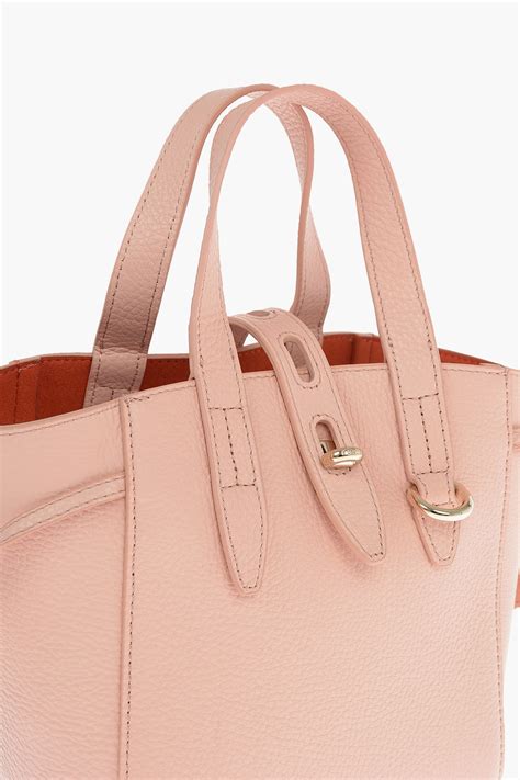 Furla Textured Leather Mini Tote Bag Women Glamood Outlet