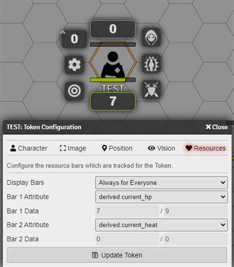 Bug Cant Edit Hp On Tokens · Issue 210 · Eranzielfoundryvtt Lancer