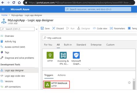 Not Able To Find Webhook Trigger In Azure Logic App Microsoft Qanda