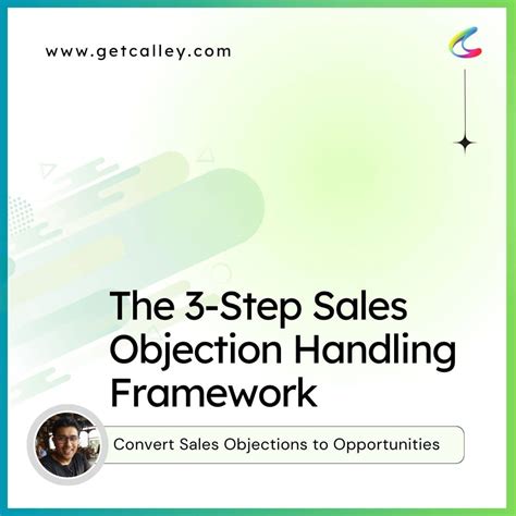 Overcome Any Sales Objections With The 3 Step Framework