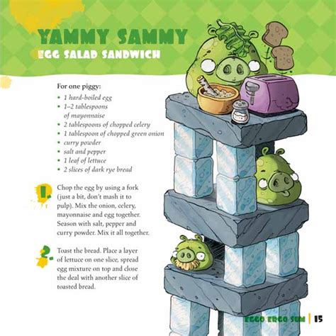 4 Recipes From The Angry Birds Cookbook