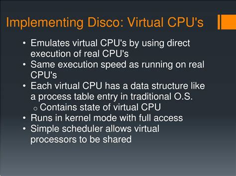 Ppt Disco Running Commodity Operating Systems On Scalable