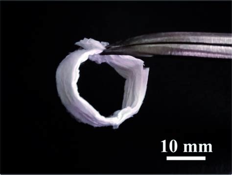 Macro Morphology Of Flexible Sio2zro2 Nanofibrous Membranes Download