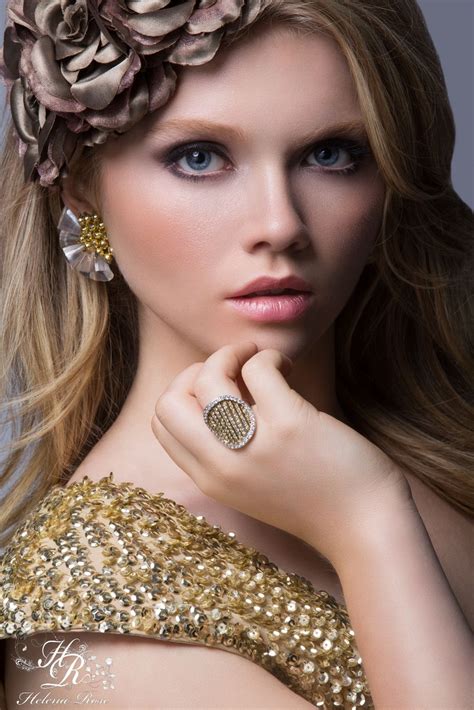 Model Stefania Lasek Photographer Monica Anne Headpieces Helena Rose Autumn Beauty