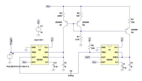 How To Design A Circuit That Will Trigger After A Specific Delay Once A Push Button Is Pressed