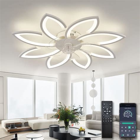 Ventilatore Soffitto Con Luce E Telecomando Plafoniera Con Ventilatore