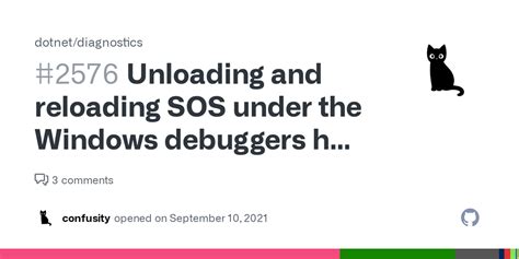 Unloading And Reloading SOS Under The Windows Debuggers Has Problems