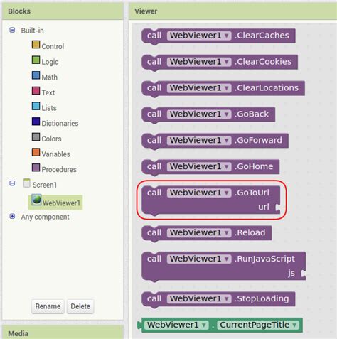 Aprire Una Pagina Web MIT App Inventor Help MIT App Inventor Community