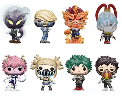 Funko Pop My Hero Academia Checklist Set Info Gallery Exclusives List