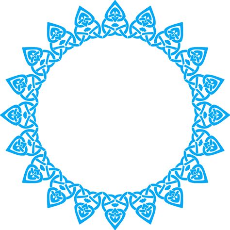 Svg Simpulan Celtic Bingkai Hiasan Imej And Ikon Svg Percuma Svg Silh