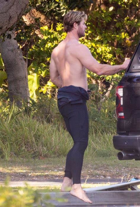Chris Hemsworth Shows Off Buff Physique On 40th Birthday Surf Metro News