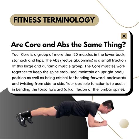 What Is The Difference Between Core And Abs