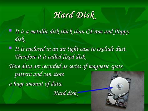 Secondary Storage Unit Ppt