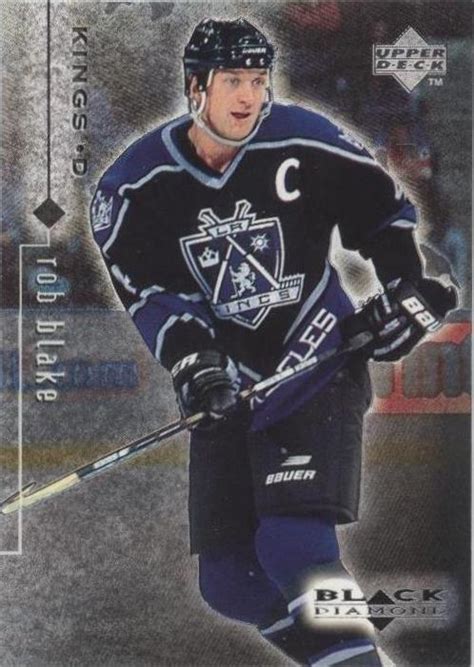 1998 99 Upper Deck Black Diamond Rob Blake 41 For Sale Online Ebay