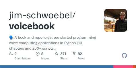 GitHub Jim Schwoebel Voicebook A Book And Repo To Get You Started Programming Voice