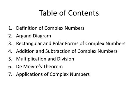 Complex Numbers Mathmatics N4 Pptx