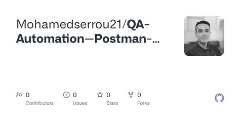 Github Mohamedserrou21qa Automation Postman Api