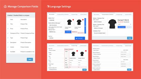 Equate ‑ Product Compare Compare Product Feature For Shopify Online Store Shopify App Store